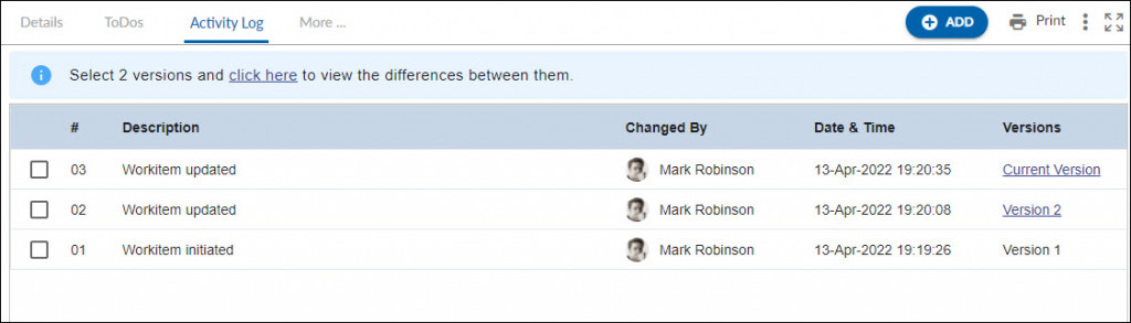 Understanding the Activity Log - Nimble Knowledge Base