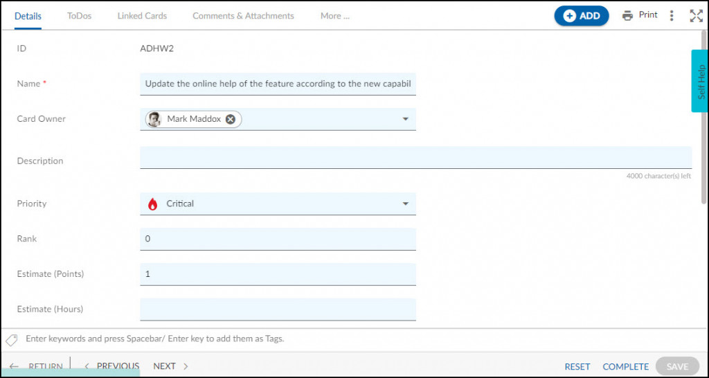 How to Add an Adhoc Work - Nimble Knowledge Base