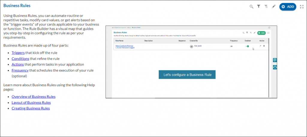 How to Define Business Rules - Nimble Knowledge Base
