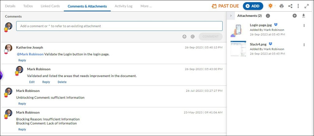 Understanding Comments & Attachments Segments - Nimble Knowledge Base