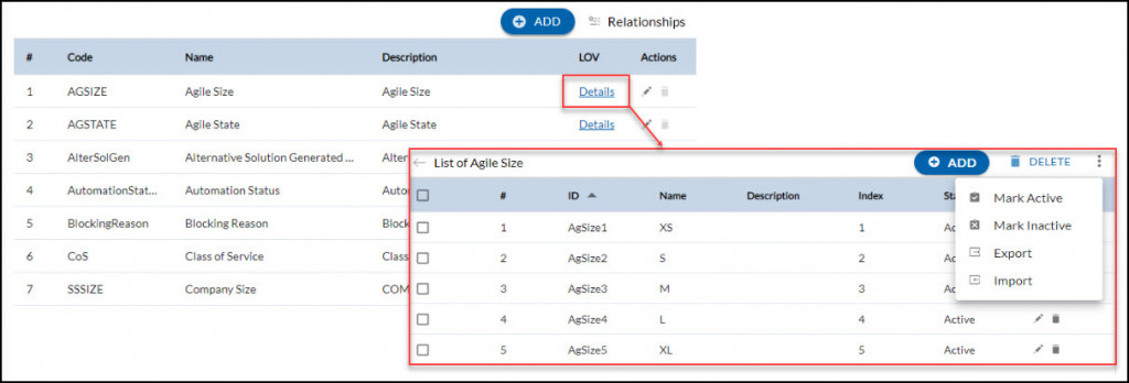 How to Manage Master Lists in Organization Level - Nimble Knowledge Base