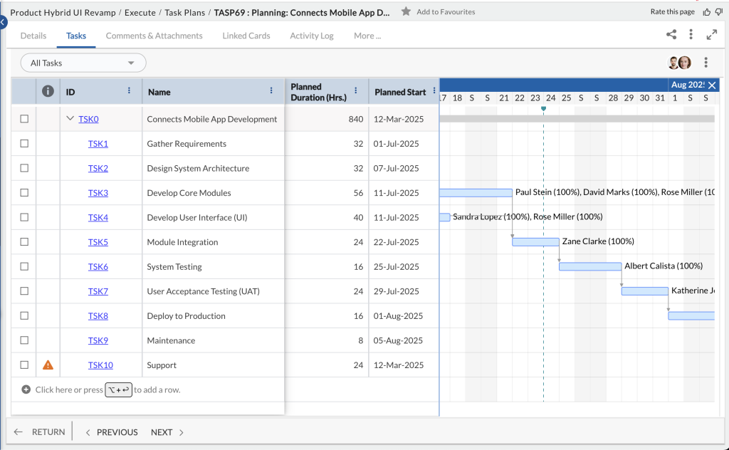 Task Plan Overview - Nimble Knowledge Base