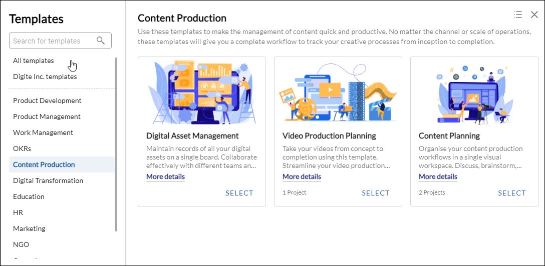 Best Templates to Plan and Manage Your Work - Nimble Knowledge Base