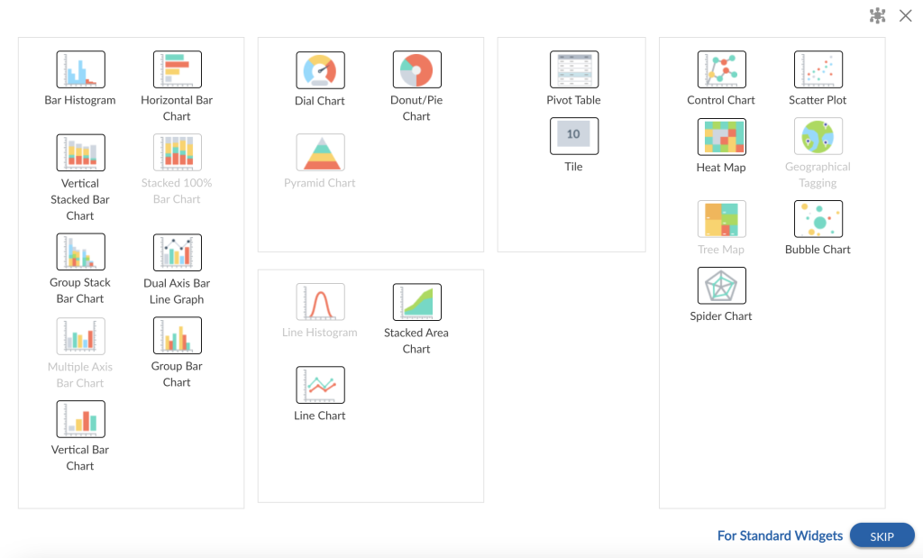 Creating a Chart or Widget with Analytics Builder - Nimble Knowledge Base