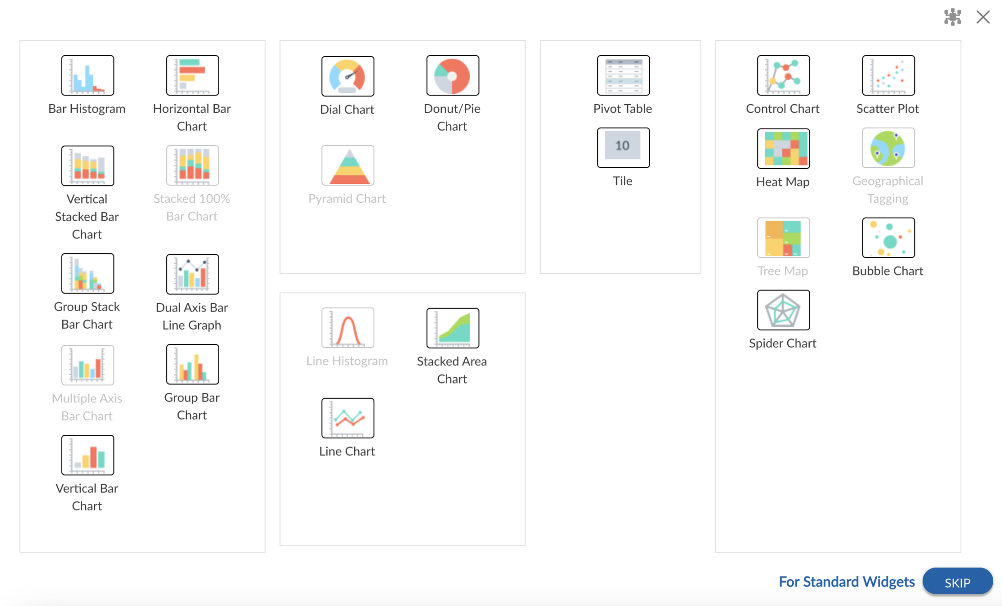 Creating a Chart or Widget with Analytics Builder - Nimble Knowledge Base