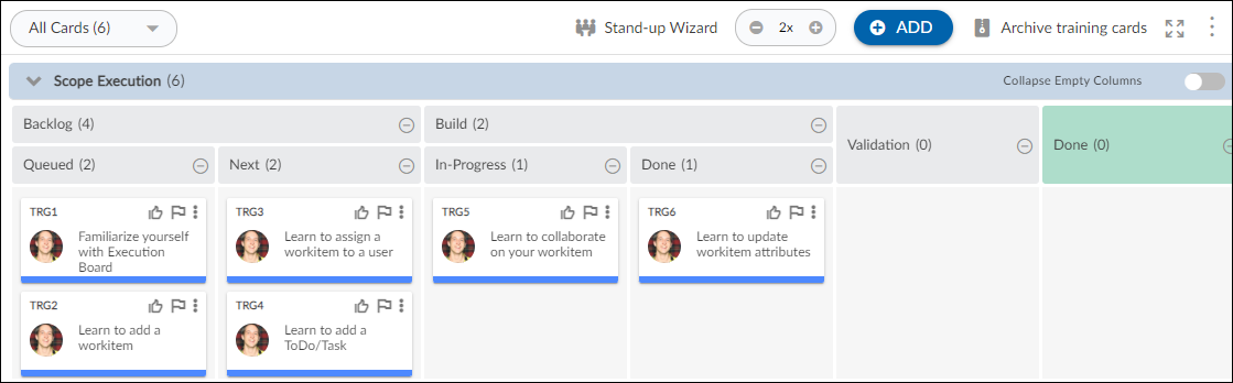 Revisit the Training Cards Details - Nimble Knowledge Base