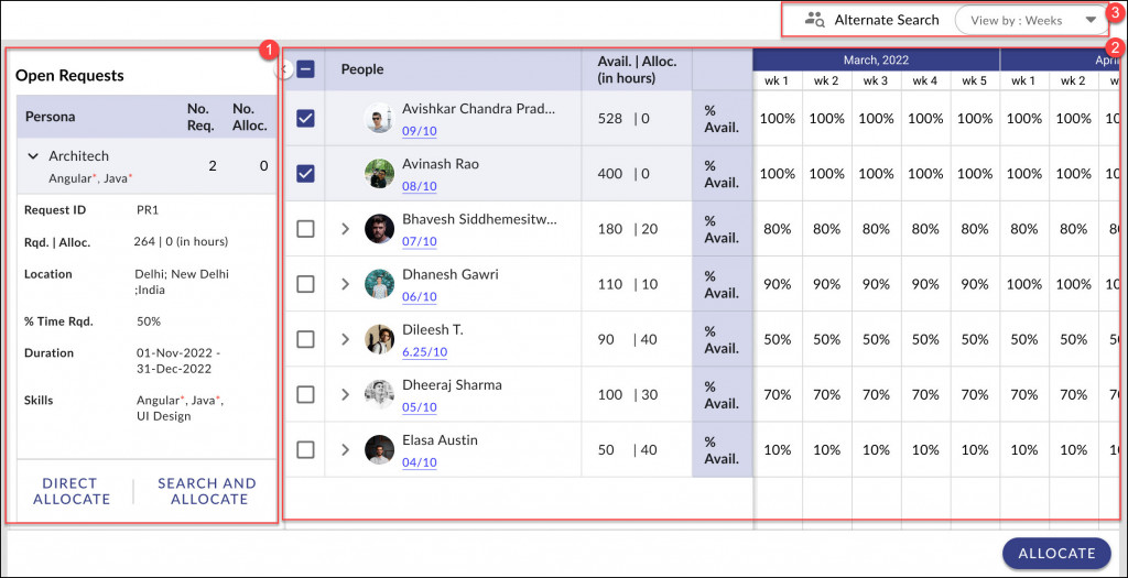 Team Member Allocation Overview - Nimble Knowledge Base