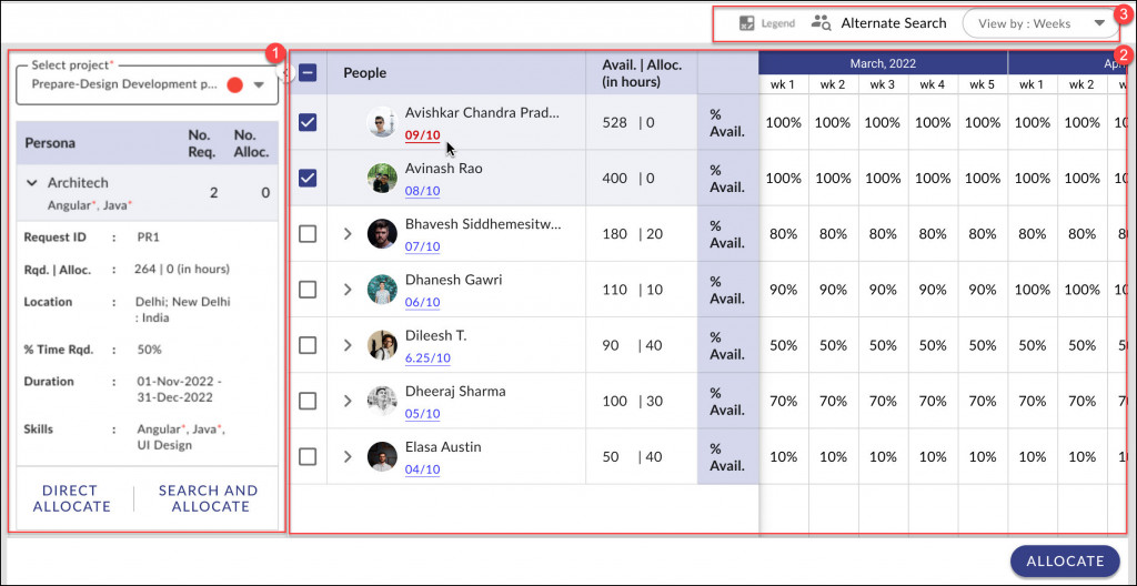 Team Member Allocation Overview - Nimble Knowledge Base
