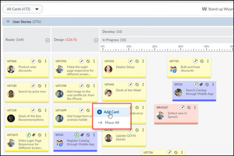 Quick Actions (right-click) on Work Hub - Nimble Knowledge Base