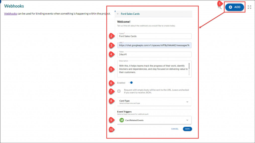 Webhooks - Nimble Knowledge Base
