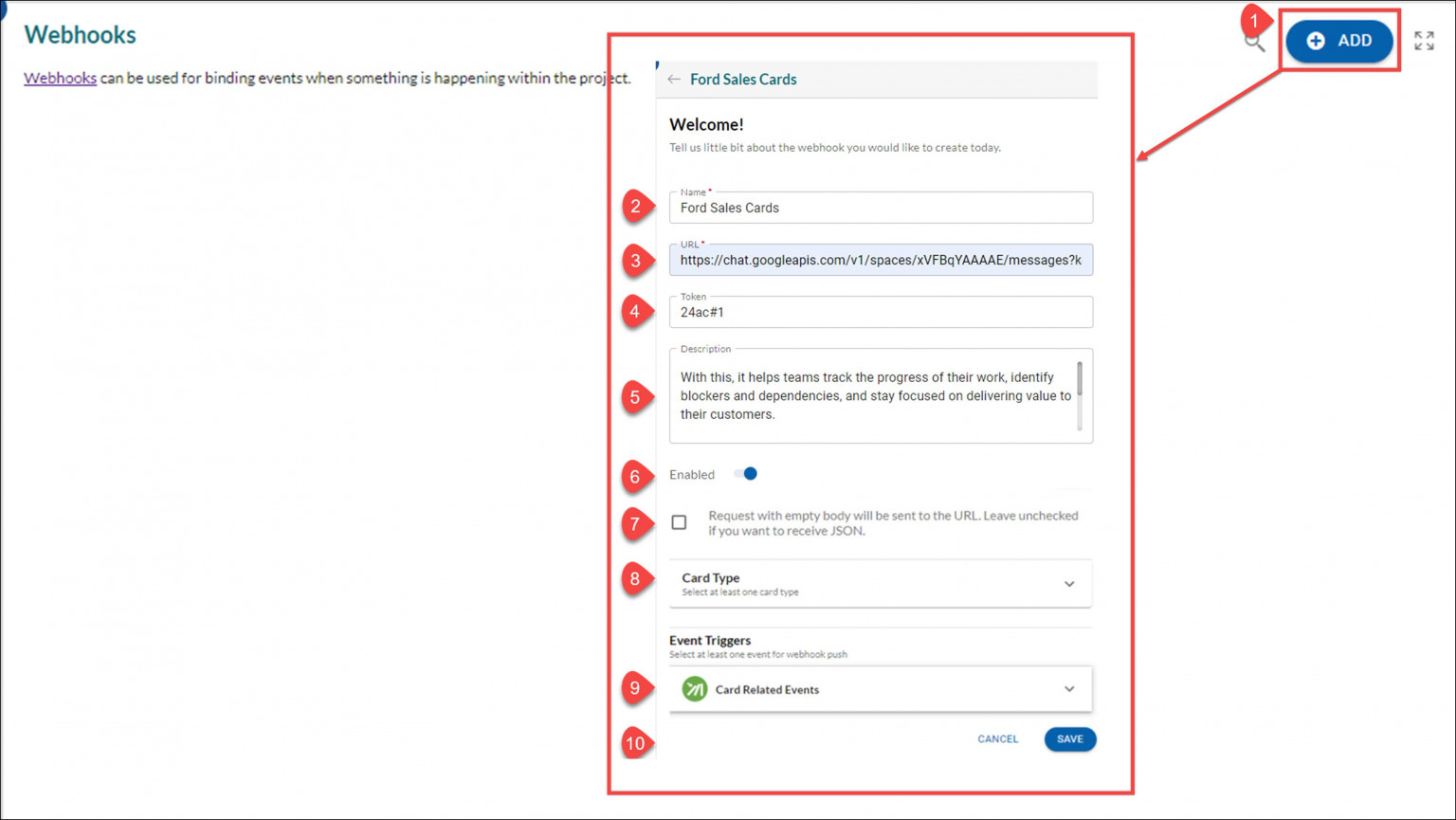 Webhooks - Nimble Knowledge Base