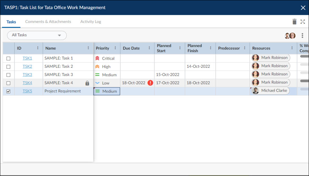 Adding a Task from the Work Hub - Nimble Knowledge Base