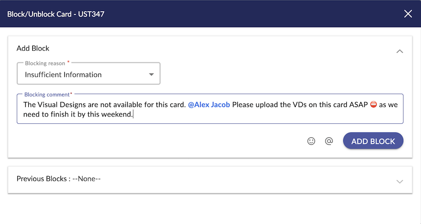 How to Block/Unblock a Card - Nimble Knowledge Base