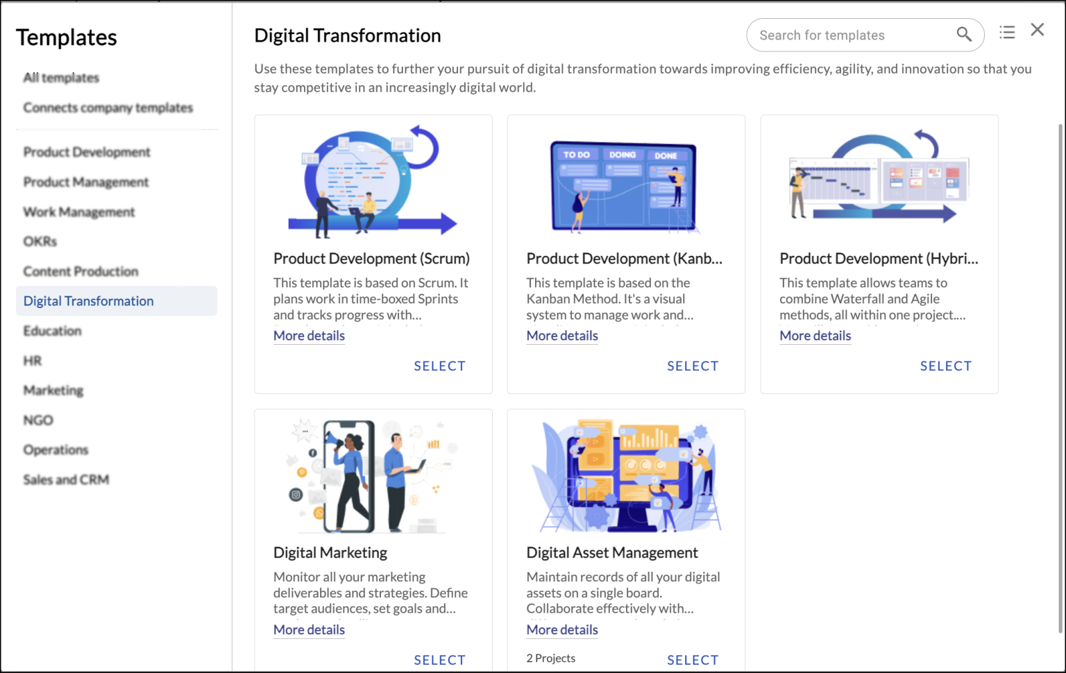 Digital Transformation Templates and Menus Related To It - Nimble ...