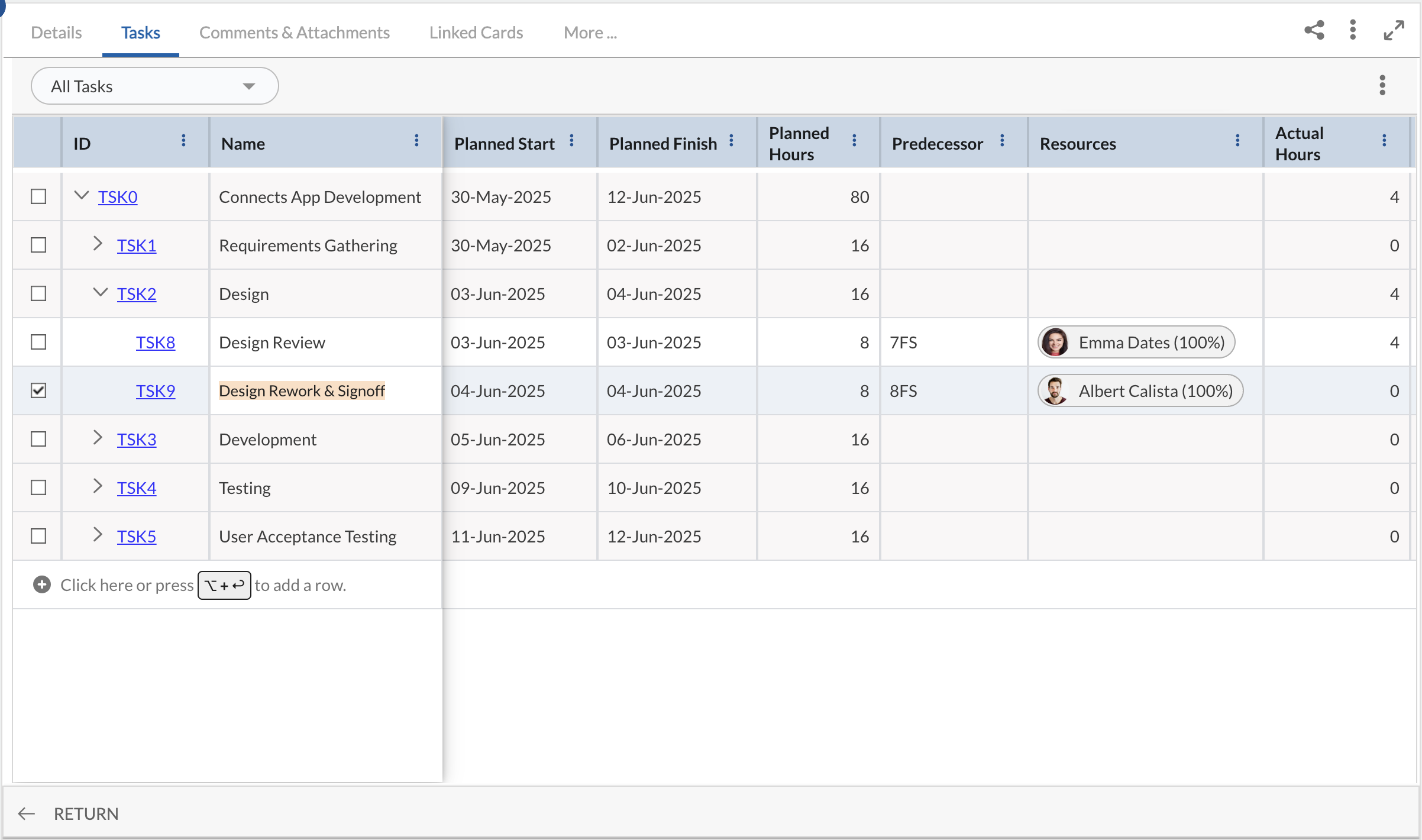 Getting to Know More About Tasks Section Features - Nimble Knowledge Base