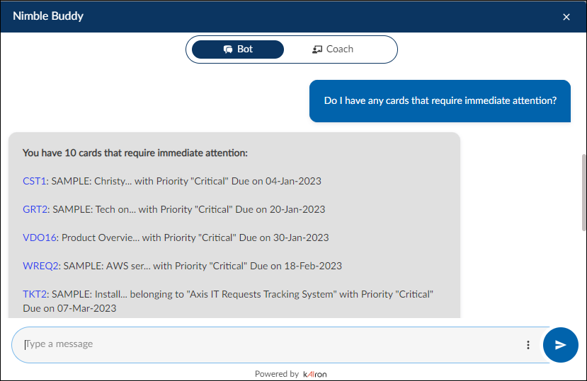 Nimble Buddy - Nimble Knowledge Base