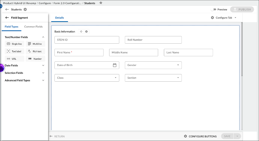 How to Configure a Form using Form 2.0 Configuration - Nimble Knowledge Base