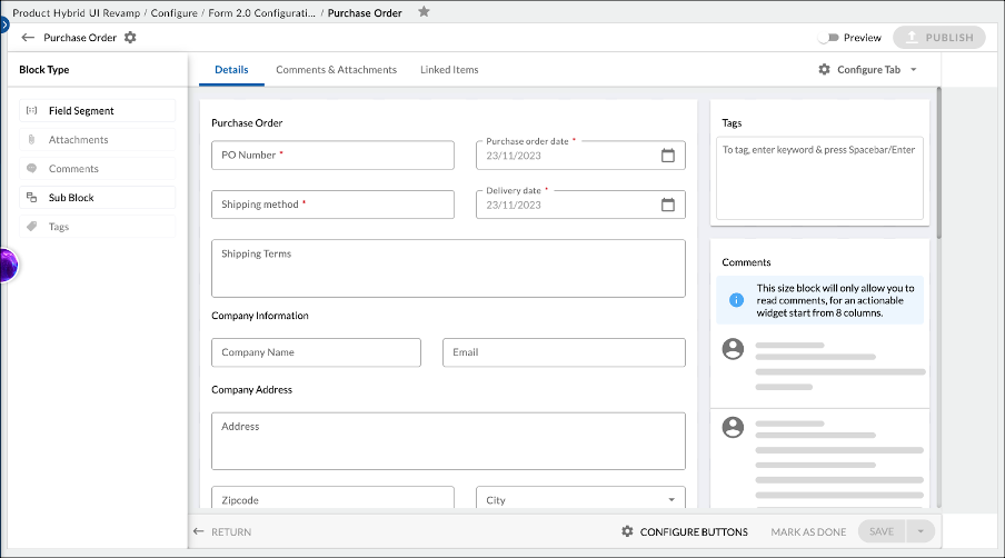 How to Configure a Form using Form 2.0 Configuration - Nimble Knowledge Base