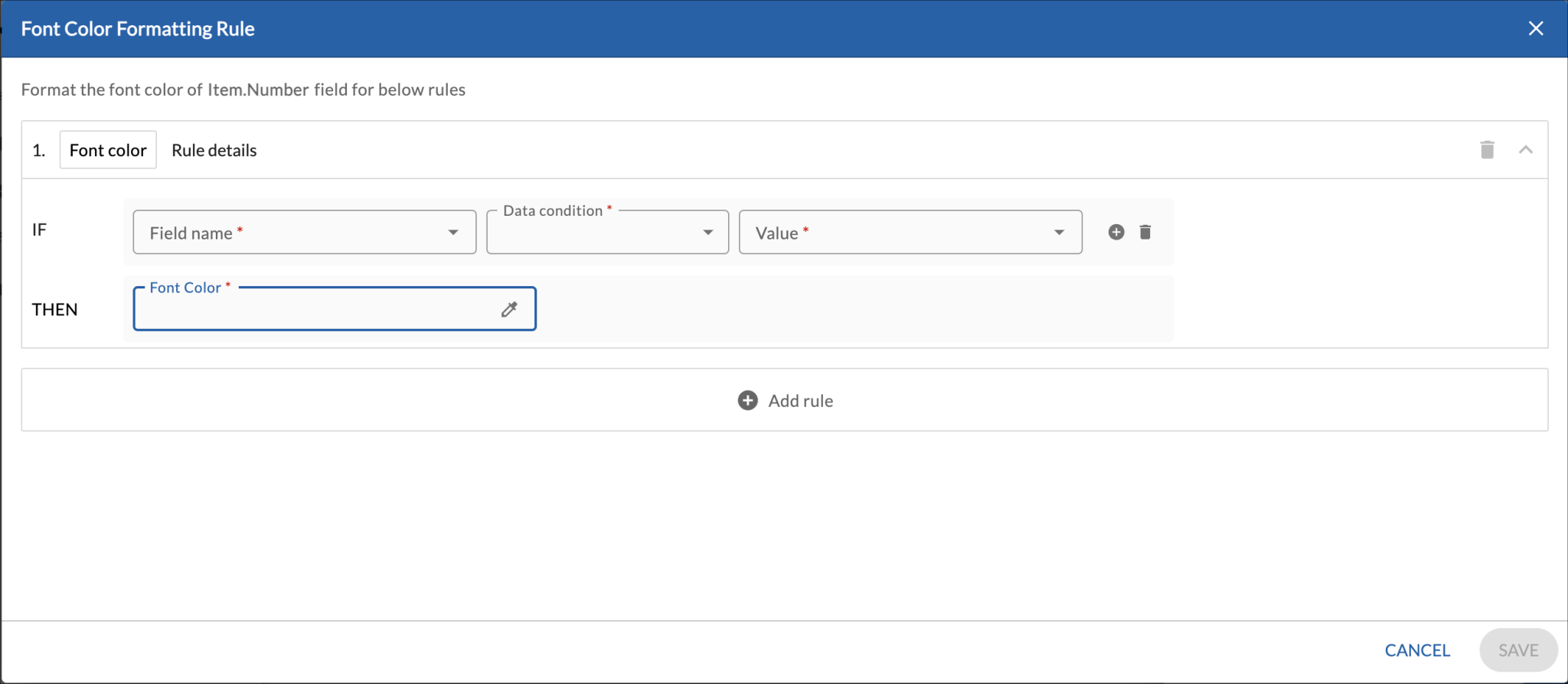 Rules in Form 2.0 Fields - Nimble Knowledge Base