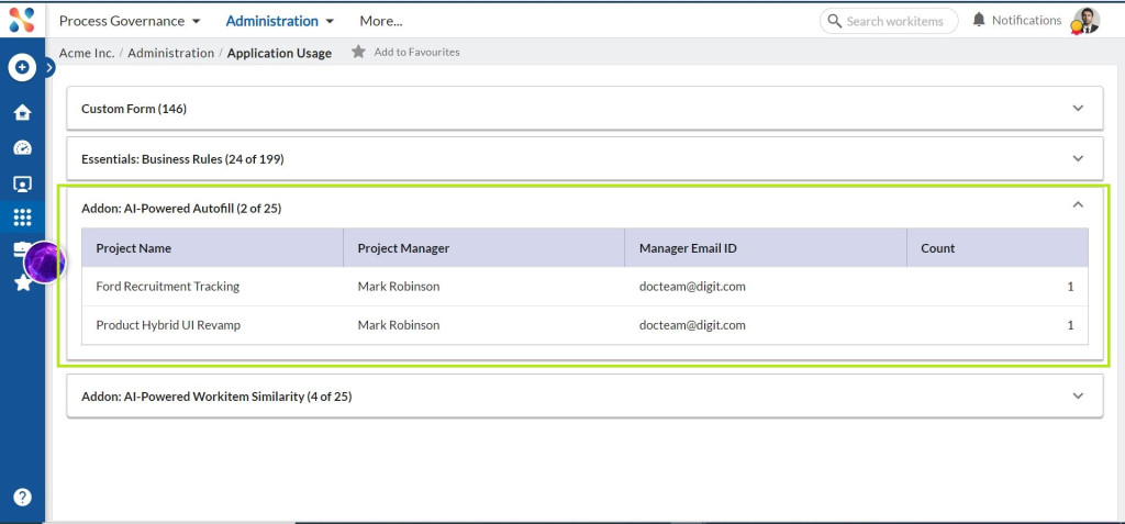 Getting to know the Application Usage Page - Nimble Knowledge Base