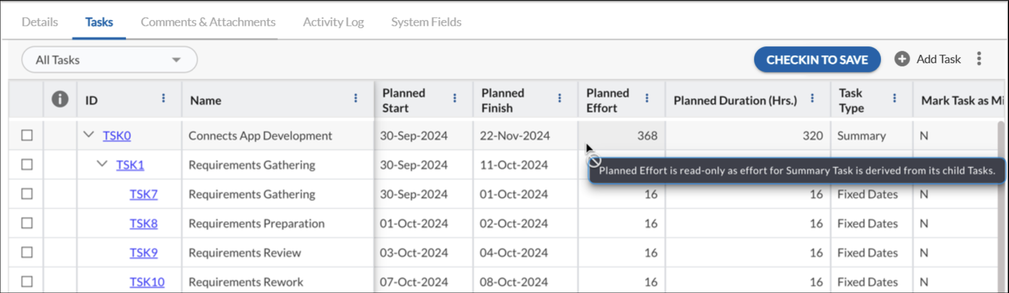Read-Only Fields in Task Grid - Nimble Knowledge Base