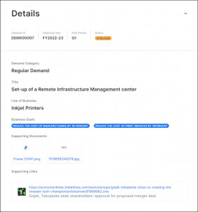 Creating a Demand - Portfolio Management Knowledge Base