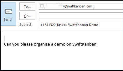 Adding Card via E-mail - SwiftKanban Knowledge Base