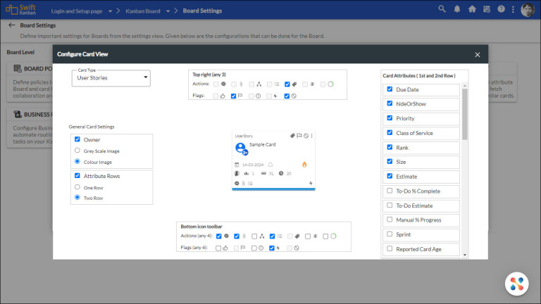 Configuring Card Types - SwiftKanban Knowledge Base