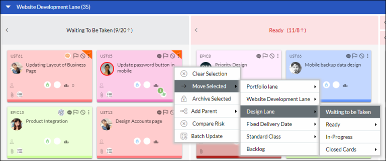 Working with Cards on Kanban Board - SwiftKanban Knowledge Base