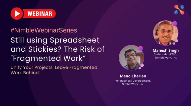 Still Using Spreadsheet And Stickies? The Risk Of "Fragmented Work"