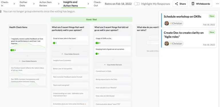 10 Best Retrospective Software/Tools In 2025